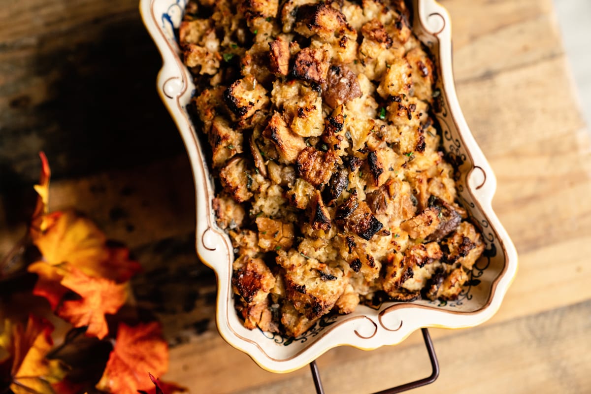 Recipe: Make Chef Zachary Baker’s Chestnut Stuffing at Home