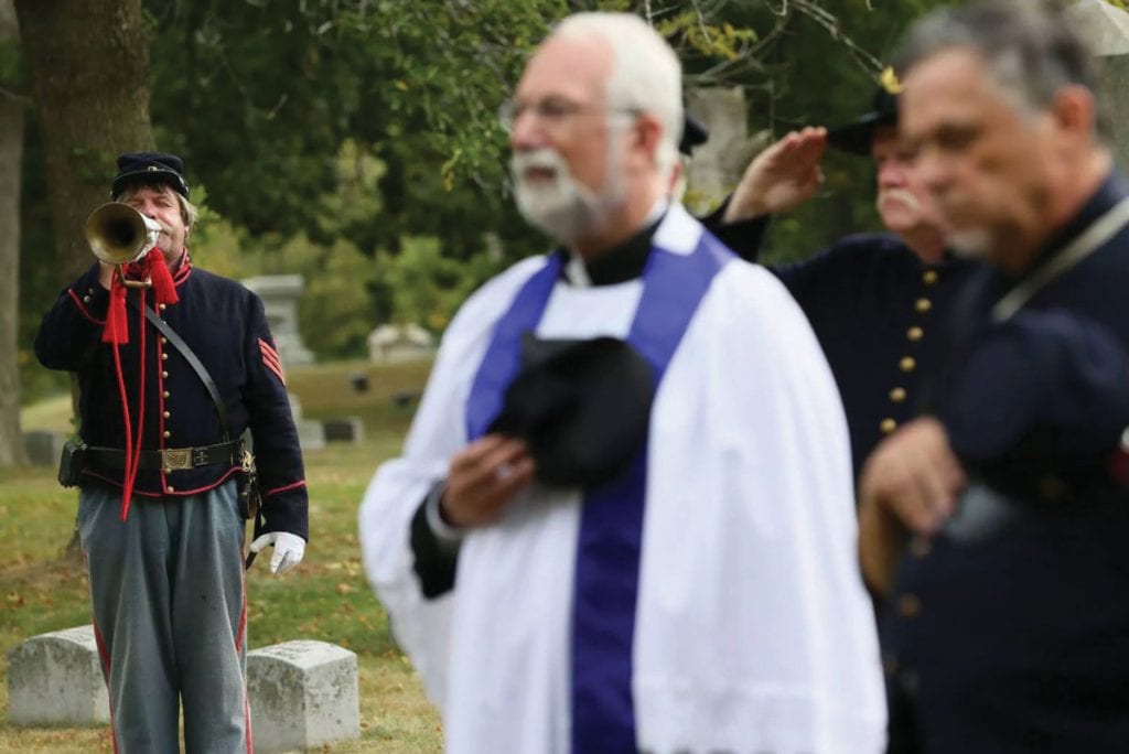 Meet the Local Volunteer Bugler who has Honored Hundreds of Veterans