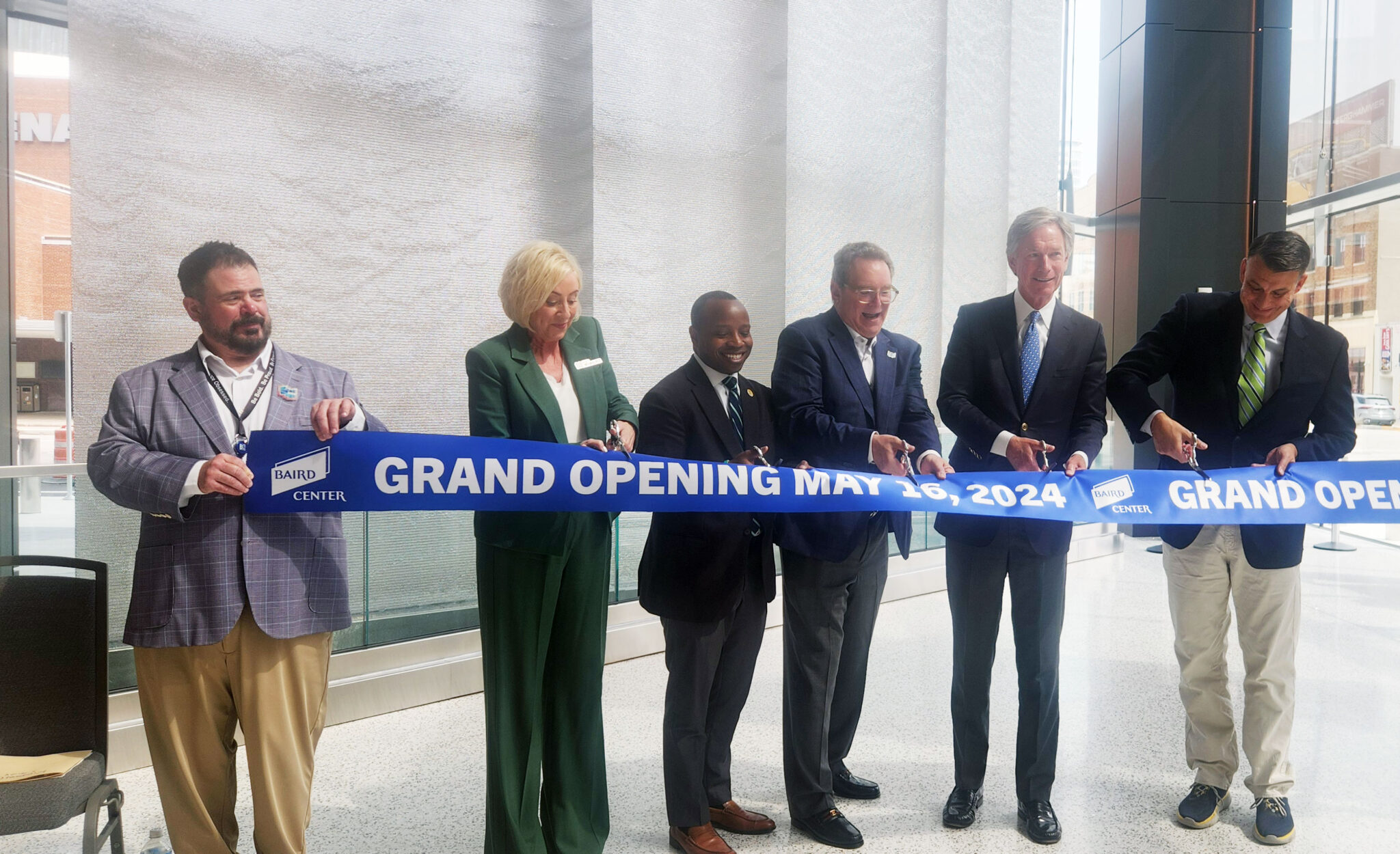Baird Center Expansion Opens With Fanfare, Time Capsule