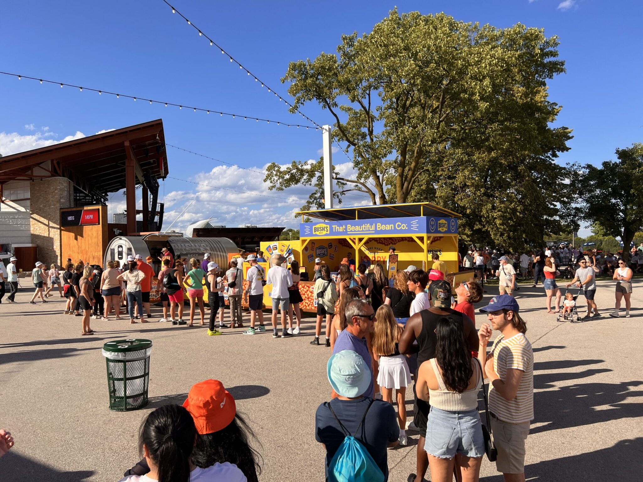 Bush’s Bean Swag Was Popular at Summerfest – We Checked it Out