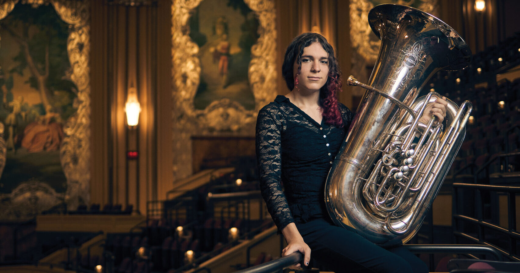 Q&A: Robyn Black on Playing Tuba and Being the Youngest Player in MSO