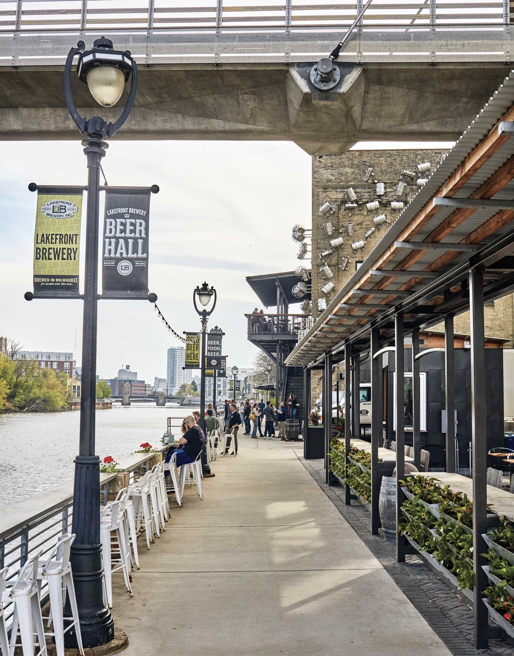 Lakefront Brewery Has One of the City’s Most Scenic Patios