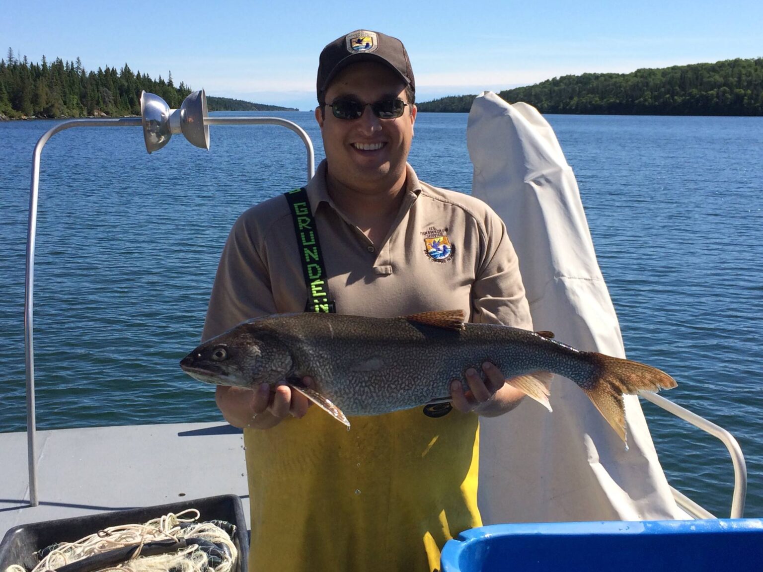 A 39-year Old Lake Trout Was Pulled Out of Lake Michigan