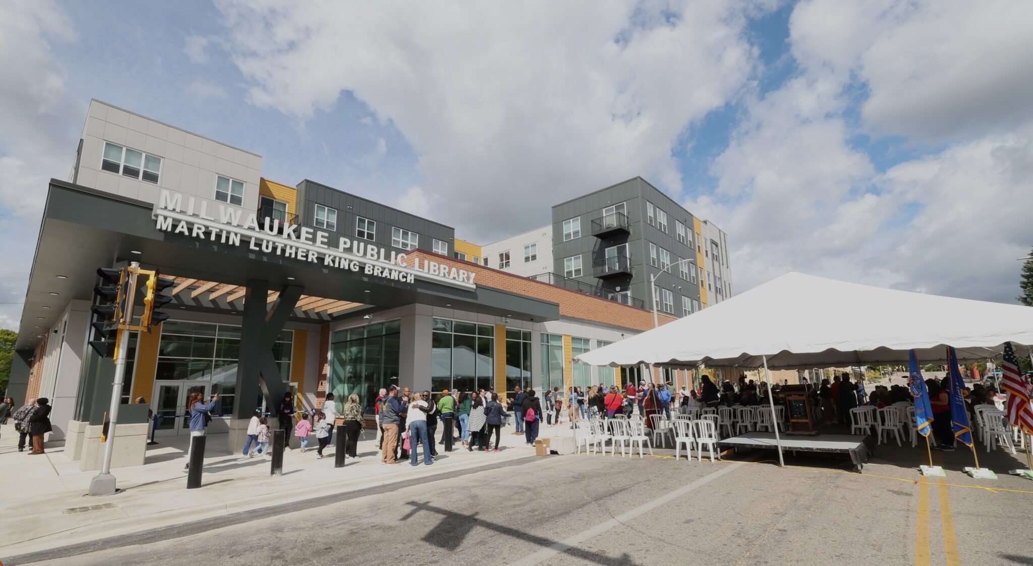 The Redesigned Martin Luther King Library Branch Opens in Harambee ...