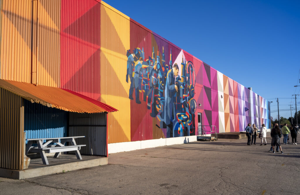 Milwaukee Artist Finishes Wisconsin’s Largest Mural