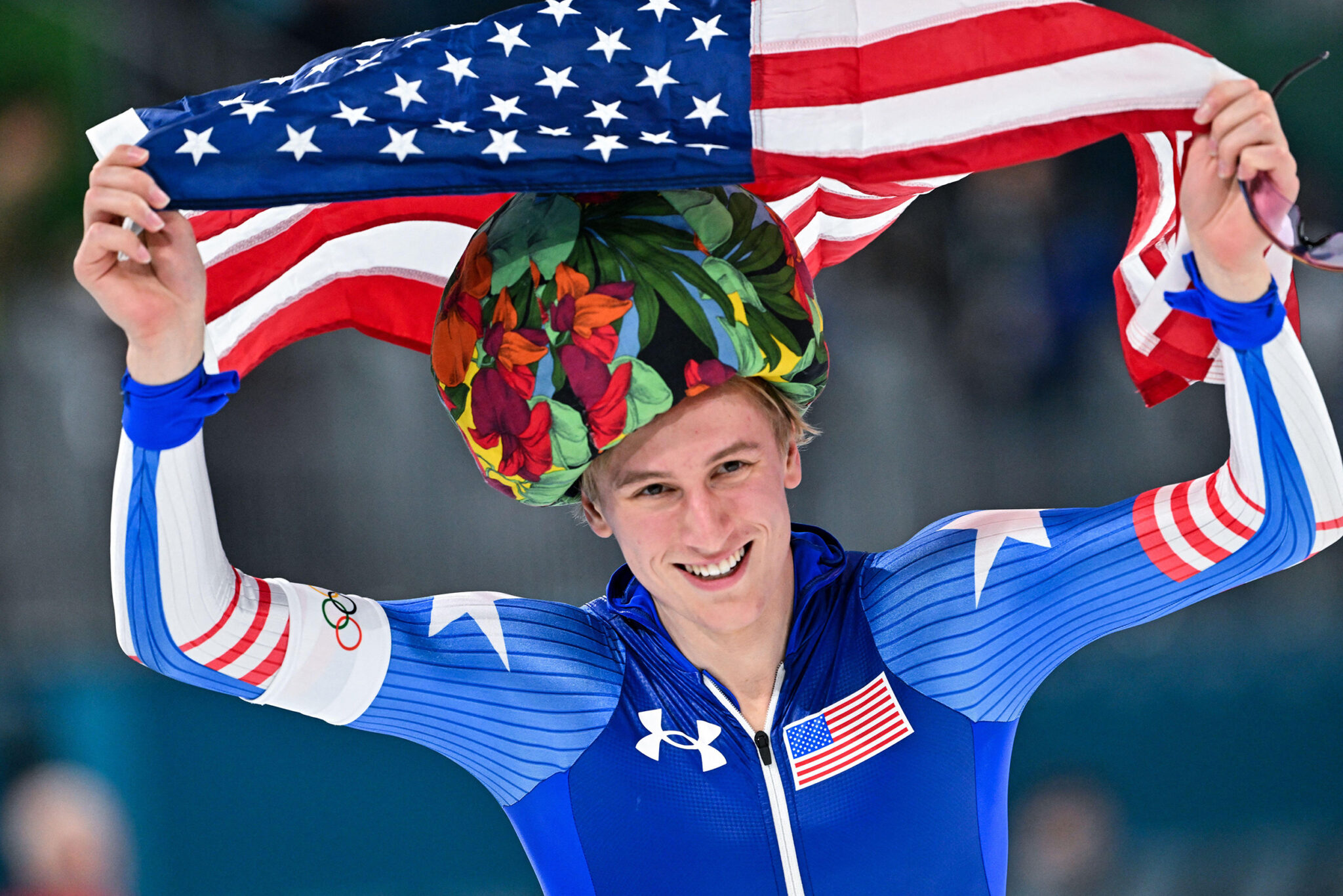 Wisconsin Native Jordan Stolz Breaks an Olympic Record